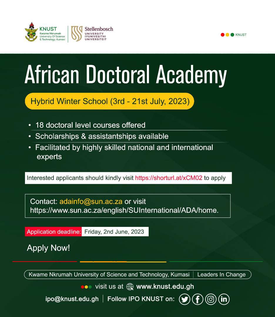 African Doctoral Academy | International Programmes Office
